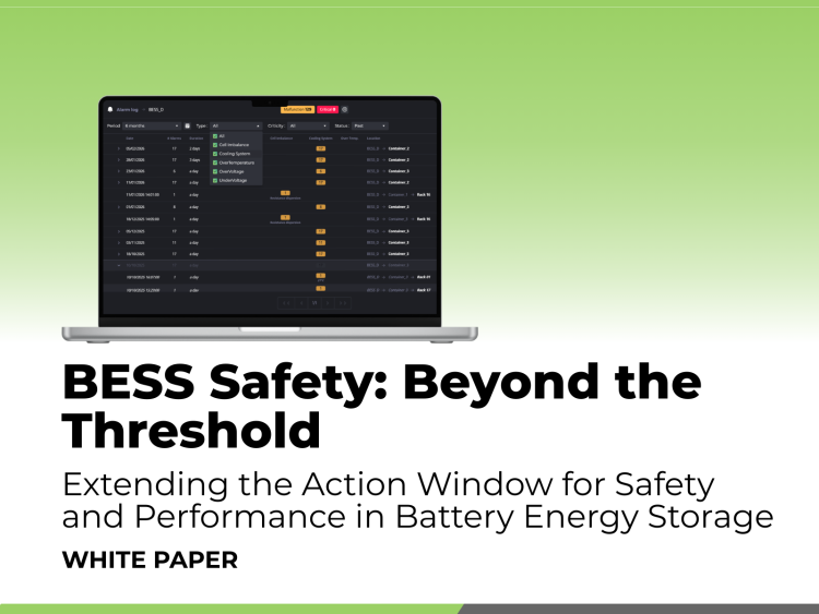 Optimizing the BESS Commissioning Phase With Advanced Battery Analytics ...