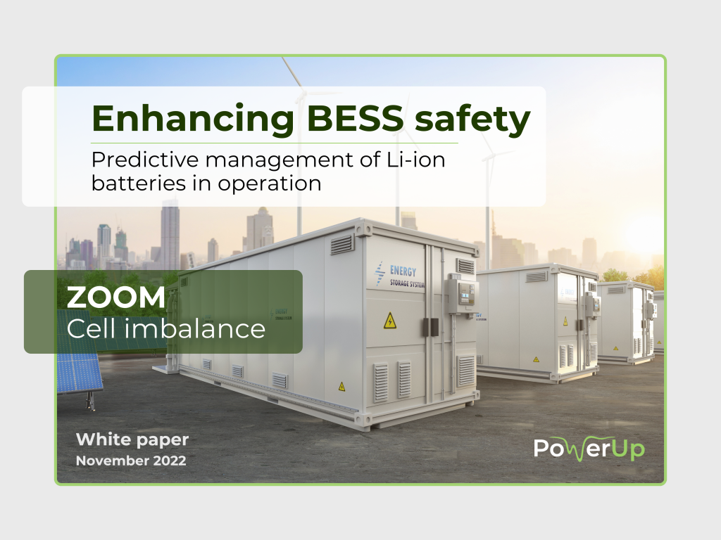 Focus on cell imbalance - Predictive safety management - PowerUp