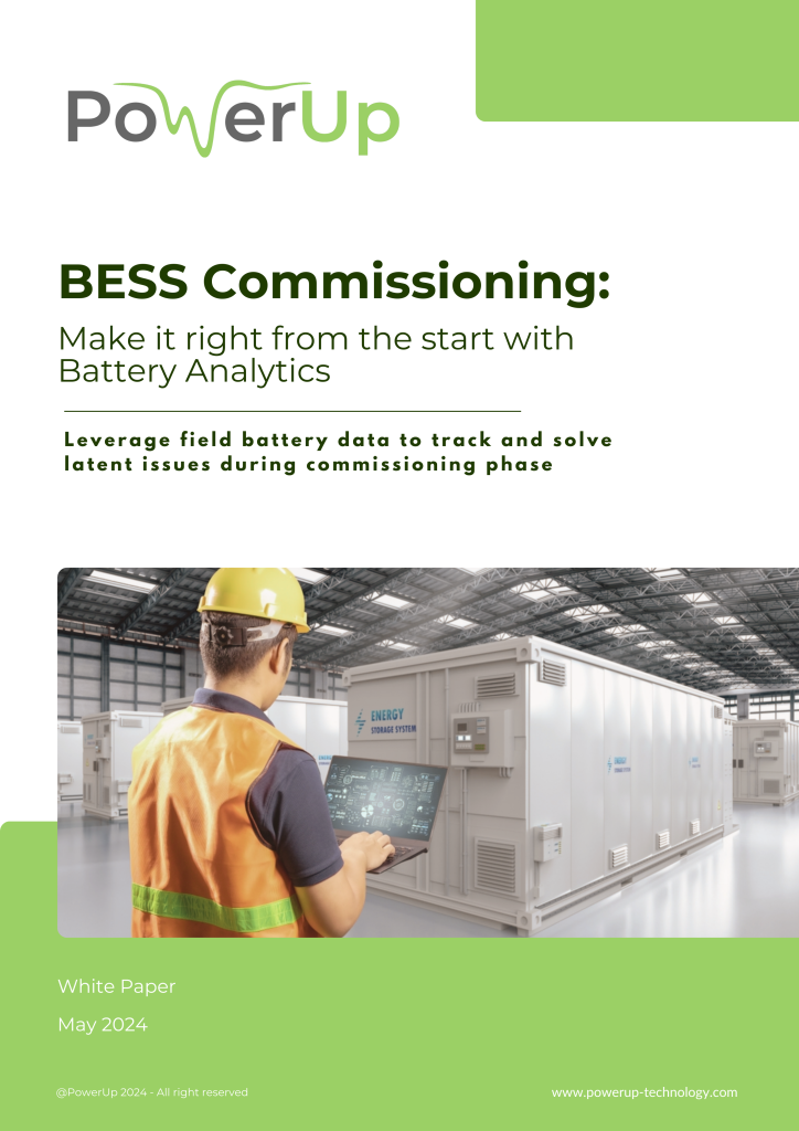 Optimizing the BESS commissioning phase with Battery Analytics - PowerUp